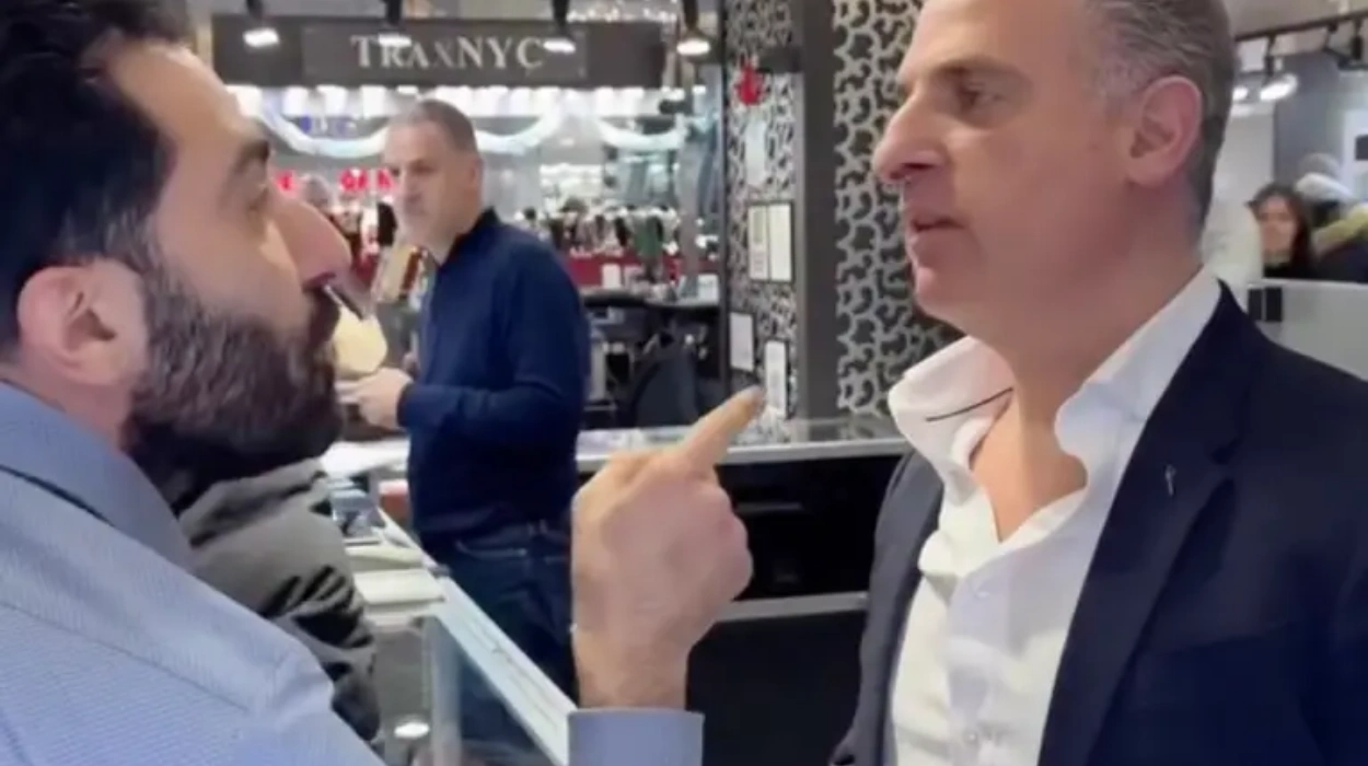 Diamond district Brawl erupts among Rival Jewelers